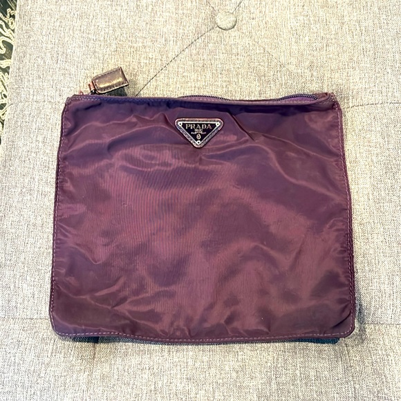 Prada | Bags | Prada Zipper Pouch | Poshmark